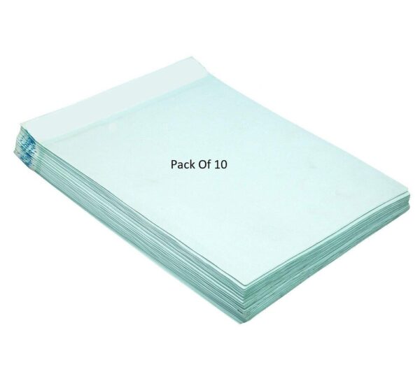 A4 Size Business Green Catalogue Envelope Courier Cover (12×10 Inch, 10 ...